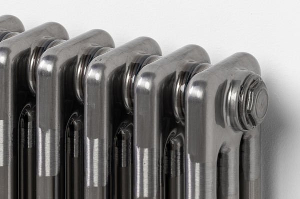 Milan (Vertical) (Height 1800mm - 3 column) Bare Metal Lacquer Radiator ...